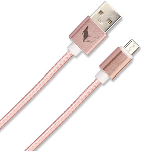 Voxforth Micro USB Cable 2 A 1 m - Rose Gold | Micro USB - 2.0A, 100 cm ...