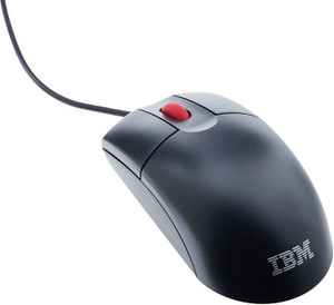 IBM 2 Button Optmouse Wheel Black USB Wired Ambidextrous Optical Gaming ...