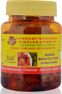LAKSHMI'S ANDHRA PICKLES & PODIS (MANGO PULP) Mango Pickle Price in ...