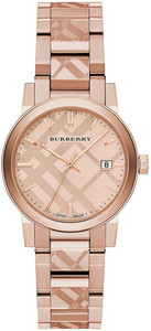 BURBERRY Rose Gold-Tone Stainless Steel Analog Watch - For Women - Buy ...