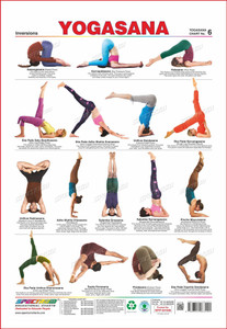 Yogasana Chart 5 - Backbends Photographic Paper - Educational ...