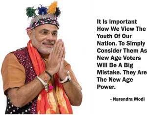 'Narendra Modi - Motivational Quotes'' Inspirational Wall Poster ...