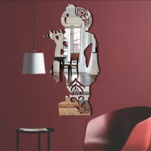 LOOK DECOR 90 cm Your Krishna Silver code6 Self Adhesive Sticker Price ...