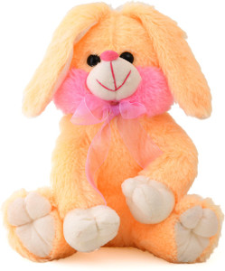 Toys Factory Long Ear Cute Bunny Soft Toy - 26 cm - Long Ear Cute Bunny ...