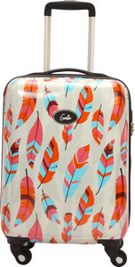 Genie Blush Cabin Suitcase 4 Wheels - 21 inch Blue - Price in India ...