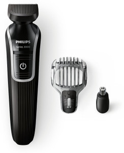 PHILIPS QG3320/15 Multi Purpose Trimmer 60 min Runtime 4 Length ...