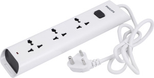 PHILIPS 3 In 1 Plug Extension Board 2500 A Three Pin Socket Price in ...