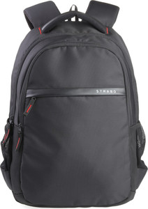 Strabo MOTO BLACK 25 L Laptop Backpack Black - Price in India ...