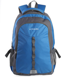 Strabo CAMRY BLUE 25 L Laptop Backpack Blue - Price in India | Flipkart.com