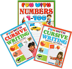Fun With Cursive Writing & Numbers (Set Of 3 Books): Buy Fun With ...