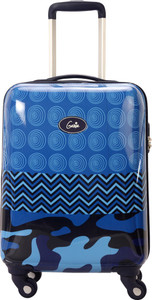 Genie Fusion Check-in Suitcase 4 Wheels - 24 inch Blue - Price in India ...