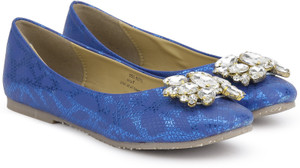 Bata ANTEBELLUM Bellies For Women - Buy Blue Color Bata ANTEBELLUM ...