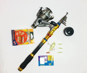 Guru Kripa GURU KRIPA FISHING SET KAIDA REEL FISHING ROD 300+KAIDA ...