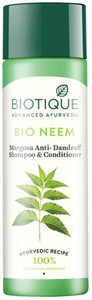 BIOTIQUE Bio Neem Margosa Anti Dandruff Shampoo and Conditioner - Price ...