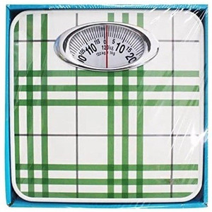 MEZIRE Analog Up To 120 kg Weighing Scale (Green) Weighing Scale Price ...