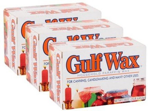 Gulf Wax Household Paraffin Wax 1 Pound Bars (3 Packs) - Household ...
