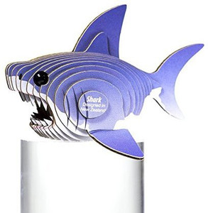 Geotoys Eugy Cardboard Miniatures Kit, Shark Eugy - Eugy Cardboard ...