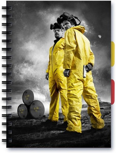 Posterskart Breaking Bad Notebook A5 Ruled A5 Notebook 80 Gsm Ruled 200 ...