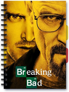 Posterskart Breaking Bad Notebook A5 Ruled A5 Notebook 80 Gsm Ruled 200 ...