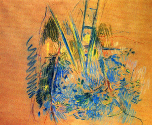 Study for the cherry tree by Morisot Paper Print - Art & Paintings ...