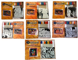 shakti Emboss Painting Kit (Pack of Seven) - Emboss Painting Kit (Pack ...