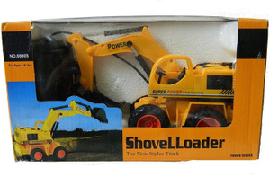 WaterMelon Remote Control Battery Operated JCB Crane Truck Toy - Remote ...