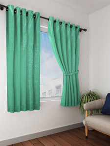 Bombay Dyeing 153 cm (5 ft) Polyester Room Darkening Window Curtain ...