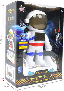 RIO Space Flyer Walking Robot With Light & Music & Sound Soft Astronaut ...