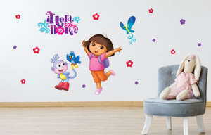 Asian Paints 196 cm Wall Ons Dora Birds and Butterflies Self Adhesive ...