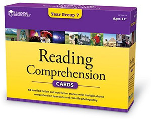 LEARNING RESOURCES Reading Comprehension Cards, Year Group Seven ...