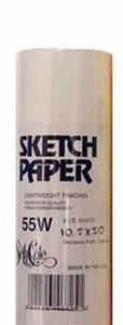 Seth Cole White Sketch Tracing Paper 12 Inch X 50 Yard Roll - White ...