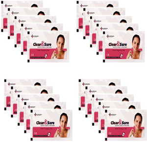 Clear & Sure Combo 20 Pregnancy Test Kit Price in India - Buy Clear ...