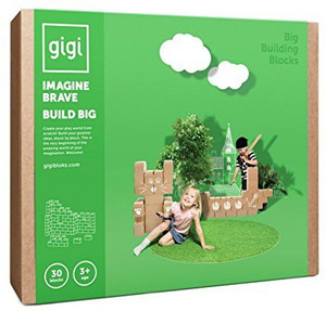 Generic GIGI Bloks Big Interlocking Cardboard Building Blocks (30 ...
