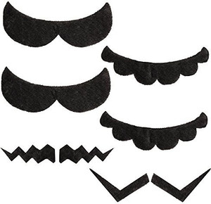 Katara Super Mario Moustache Fancy Dress Up - Beard Of Mario, Luigi ...