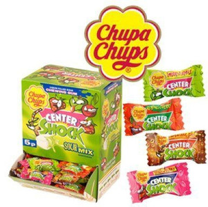 Perfetti 100 X Party Favour Sweets - Chupa Chups Centre Shocks Liquid ...