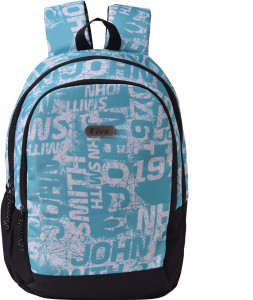 F Gear Castle 24 L Laptop Backpack Aqua Blue, Black - Price in India ...