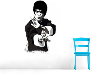 Impression Wall 43 cm Bruce Lee Self Adhesive Sticker Price in India ...