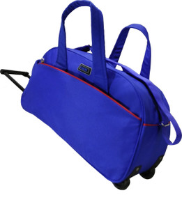 Caris CBRGT001 Duffel With Wheels (Strolley) Blue - Price in India ...