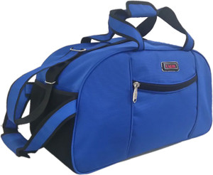 Caris Blue Wheeler 102 Duffel With Wheels (Strolley) Black - Price in ...