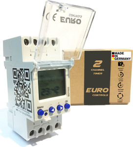 EURO Edt822 Two Channel Timer Weekly/Pulse/Cyclic/Random/Holiday modes ...