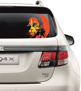 Just Rider hanuman sticker Motorcycle Design Sticker Price in India ...