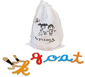 Shrih Wooden Magnetic Cutouts- Cursive ABC), Multi Color Price in India ...