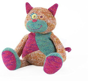 Warmies New Intelex - Knitted Microwavable Toys: Cat - 3.94 inch - New ...