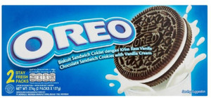 OREO Chocolate Sandwich Cookies With Vanila Flavored Cream, 2 Stay ...