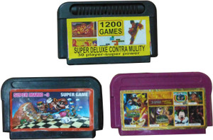 PTCMart 8 Bit TV Video Games Cassette Including Games Like Contra ...