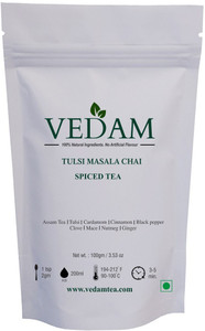 Vedam Tea Vedam Tulsi, Herbs, Ginger, Spices Black Tea Pouch Price in ...