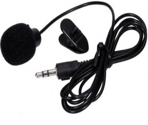 Phezo Clip-On Mini lavalier Lapel Mic Collar Microphone For PC Computer ...