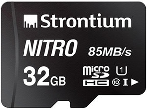 Strontium Nitro 32 GB SDHC Class 10 85 Mbps Memory Card - Strontium ...