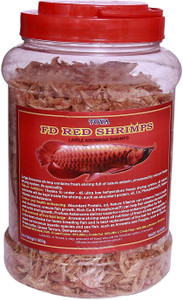 Goofy Tails Toya Freeze Dried Red Shrimp Fish Food (500gm) Shrimp Fish ...