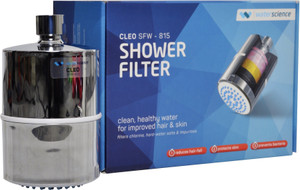 Water Science CLEO Shower Filter Shower Head Price in India - Buy Water ...